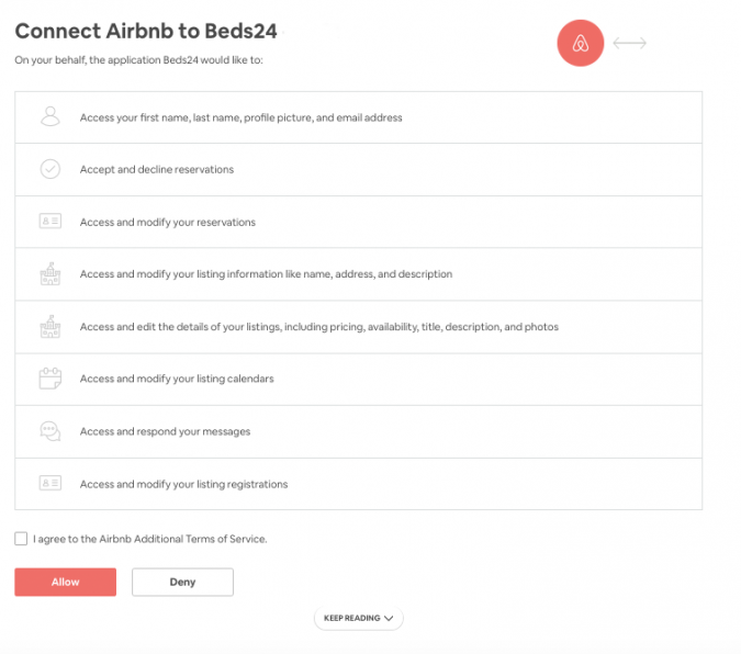 Connect Airbnb Account - Beds24 Wiki